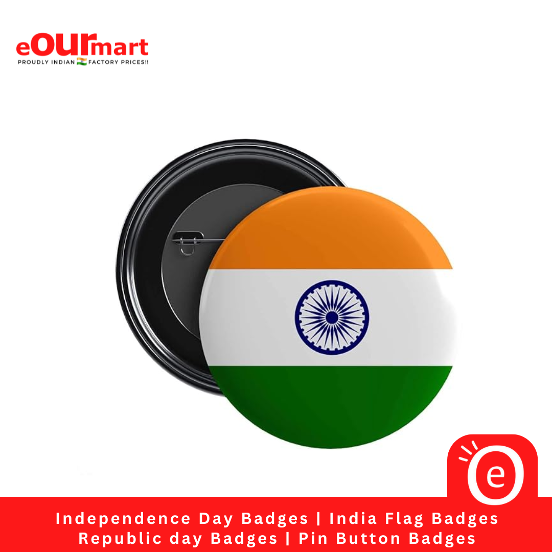 Independence Day Badges | India Flag Badges | India Republic day Badges ...