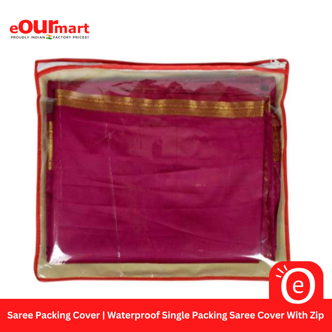Saree Packing Cover | Waterproof Single Packing Saree Cover - Buy Now ...