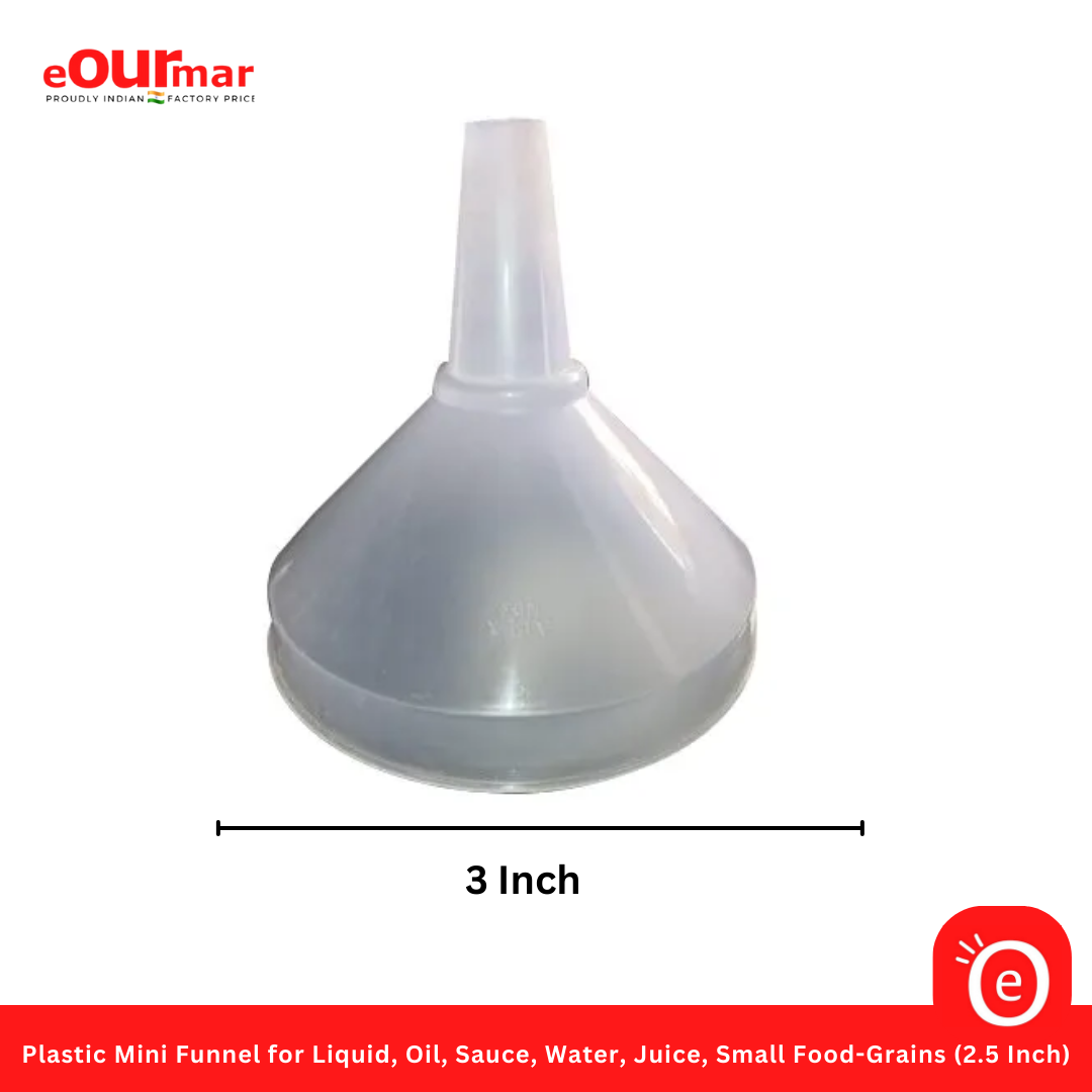 Plastic Funnel Kuppi for Liquid, Oil, Sauce, Water, Juice, Small Food ...