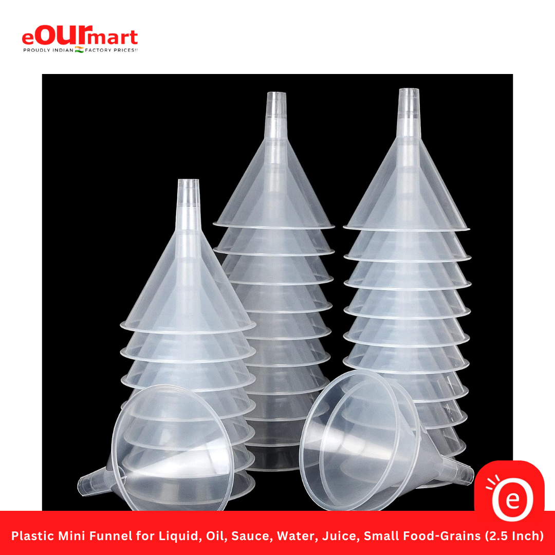 Plastic Funnel Kuppi for Liquid, Oil, Sauce, Water, Juice, Small Food ...