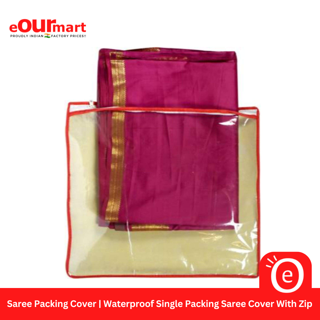 Saree Packing Cover | Waterproof Single Packing Saree Cover - Buy Now ...