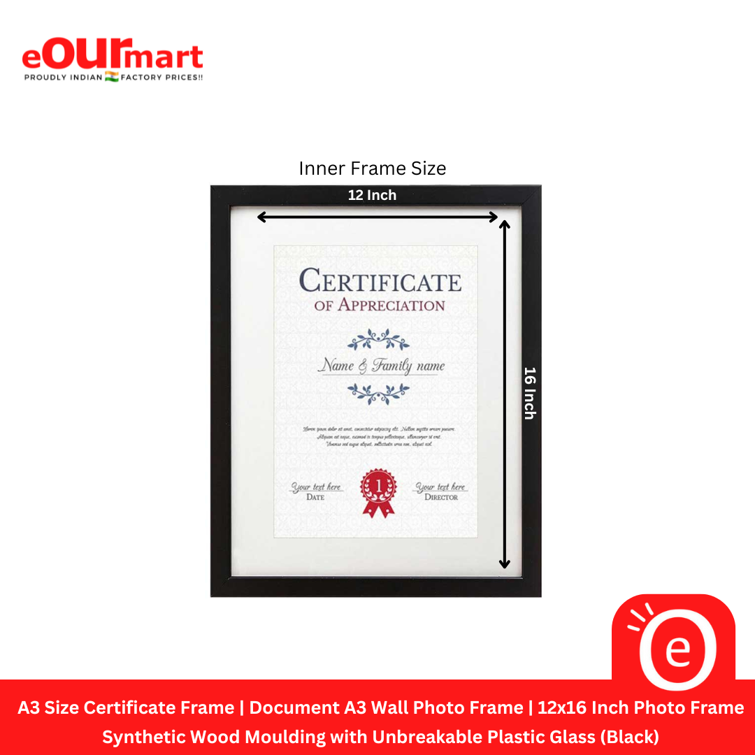 Buy Photo Frame Online A3 Certificate Frame at Lowest Price Online ...