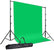 Green Screen Backdrop with Stand, 8.25FT X 11.25FT Include Carry Bag ...