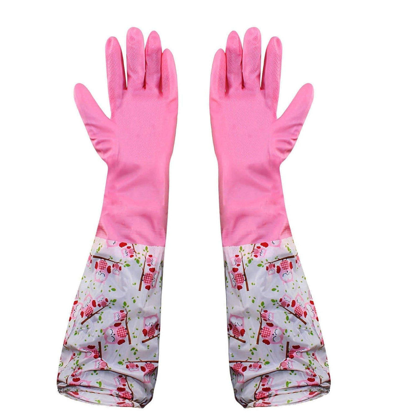 Reusable Rubber Gloves For Cleaning, Elbow Length Hand Gloves Online ...